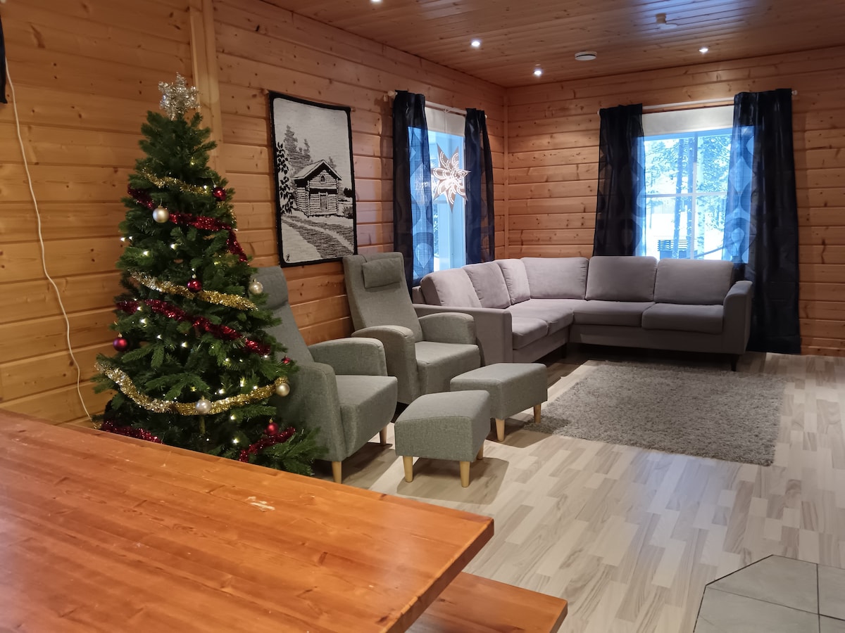 Cozy Levi Cabin with Sauna & Private Grill Hut - Cabins for Rent in ...