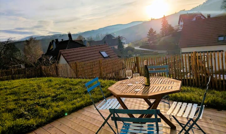 Calme Et Vue Sur Les Vignes, Nature En Alsace - Albé
