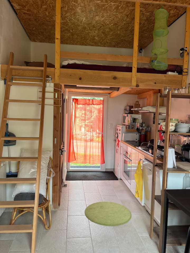 Studio Mezzanine Au Cœur De La Garrigue. - Mallemort