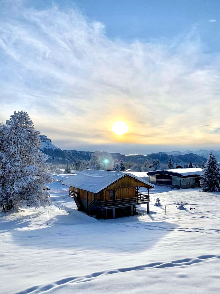 Chalet- Duplex à La Féclaz Au Bord Des Pistes - La Féclaz
