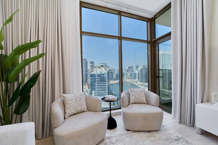 Lux 2br | Business Bay | Canal Bay | 15th Floor - Dubái