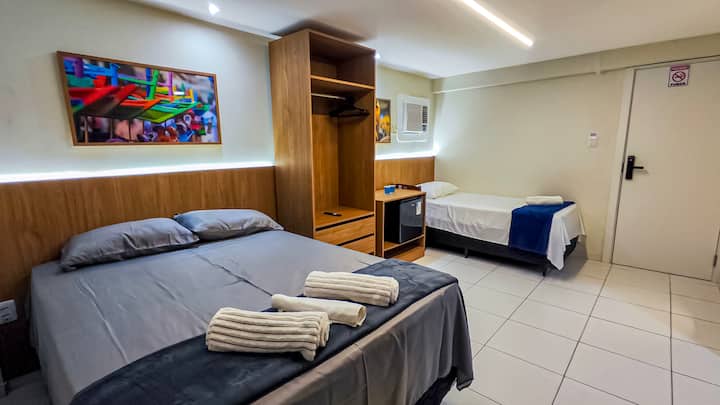 Refúgio Da Praça: Charme E Conforto. # Studio - 01 - State of Pará