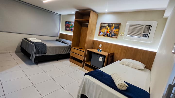 Refúgio Da Praça: Charme E Conforto. # Studio - 01 - State of Pará