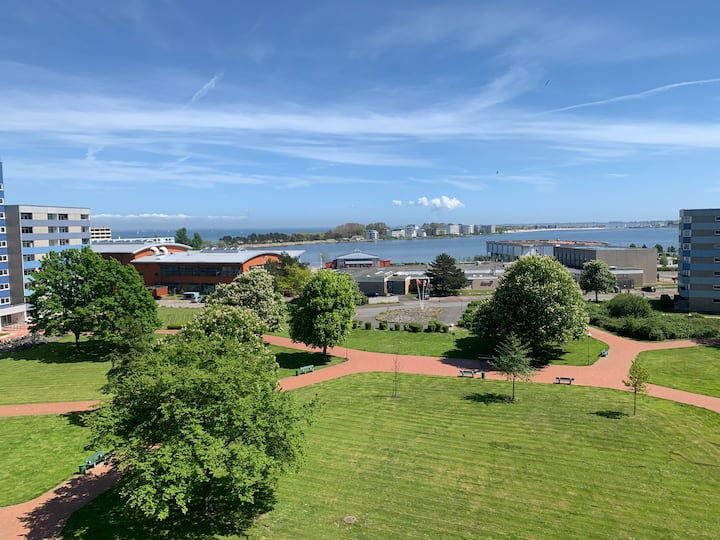 Kleine Wohnung Mit Tollem See-und Meerblick - Heiligenhafen