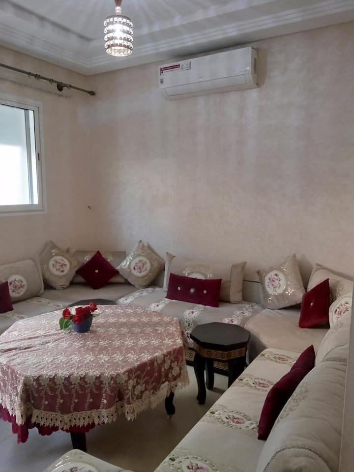 Belle Appartement Spacieux Pour Famille - Rabat