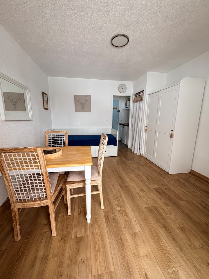 Studio Cosy Avec Balcon-vue Montagnes Parking-skis - Les Angles