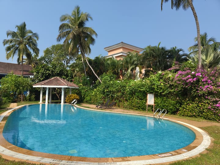Golden Sands : Calm And Quiet 2bhk - Goa