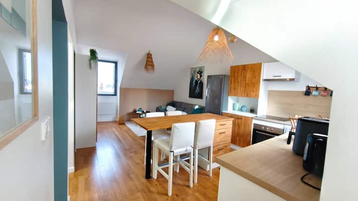 Cocon Lumineux Centre De Nantes + Jardin, 4 Pers - Bouguenais