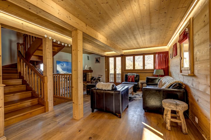 La Tzoumaz/verbier, 10p Chalet For Ski Holidays! - La Tzoumaz