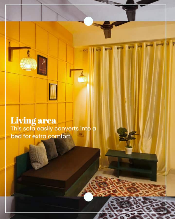 Xopun'r Ghar - Your Perfect 1 Bhk Urban Sanctuary. - Guwahati