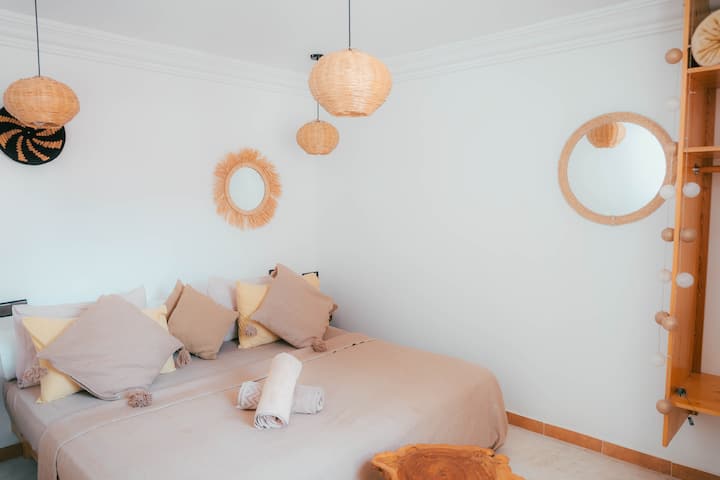 Chambre Vue Sur Cour Paisible - Imsouane