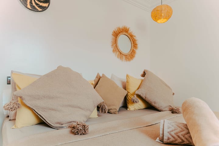 Chambre Vue Sur Cour Paisible - Imsouane