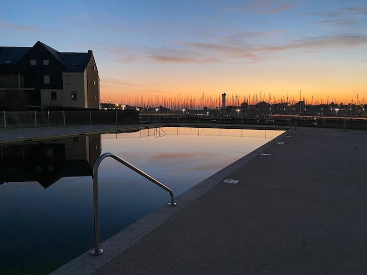 Escale Au Port Du Crouesty - Piscine & Terrasse - Plage de Locmariaquer