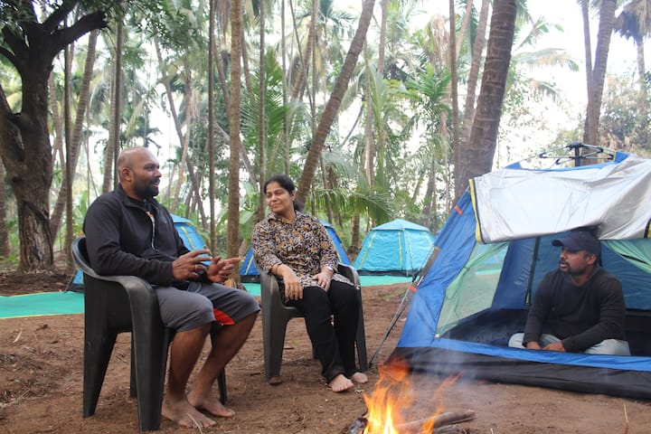 A Peaceful Jungle Campsite With Fresh Air & Vibes - Palghar