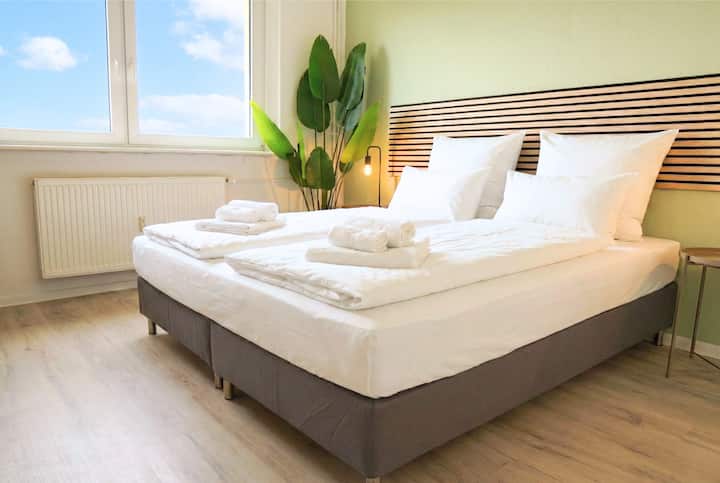 Cozy Apartment Mit Ausblick, Smart Tv, Wifi, Küche - Halle (Saale)