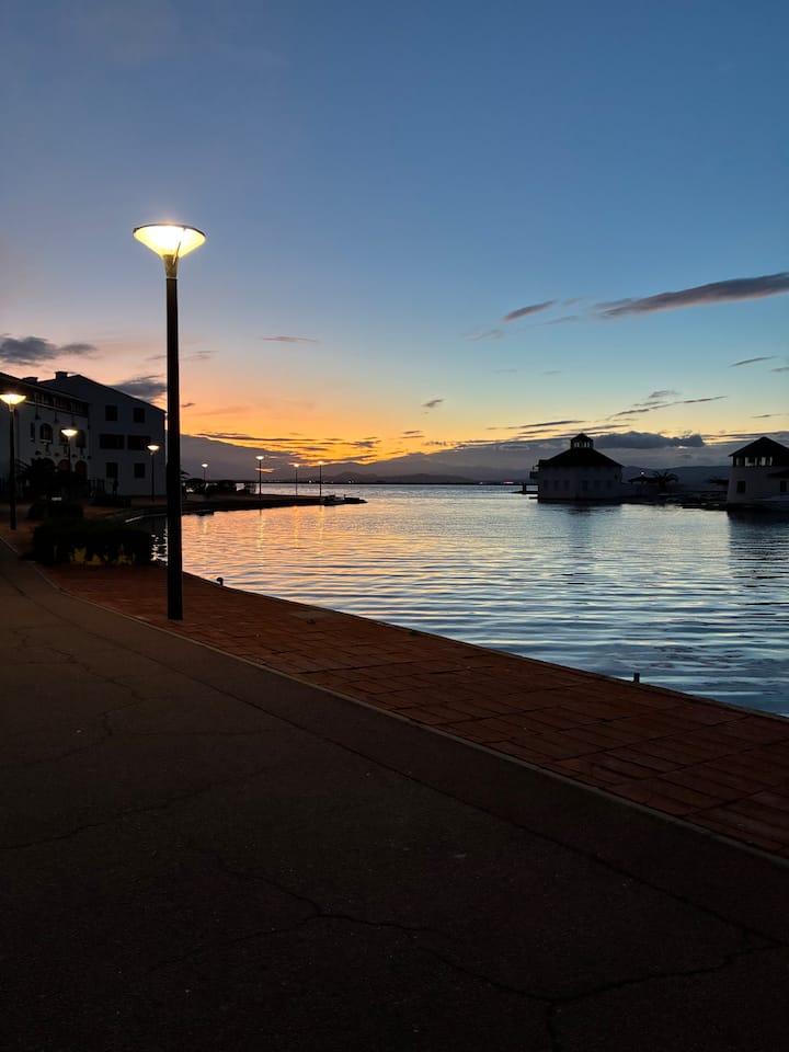Entre Lac Et Mer, Triplex Climatisé Avec Terrasses - Le Barcarès