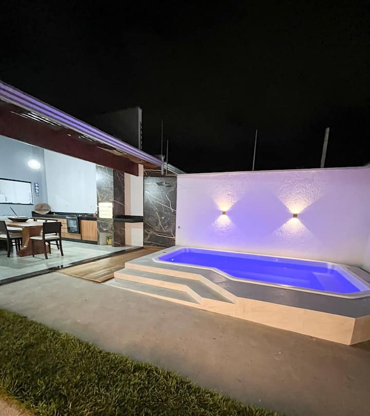 Casa Novissima C/ Piscina, Aréa Gourmet,500m Praia - Prado, Brazil
