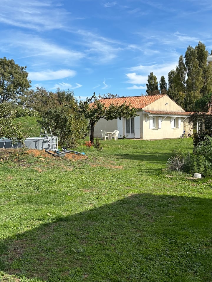 Maison Au Calme De La Campagne Proche De La Mer - Longeville-sur-Mer