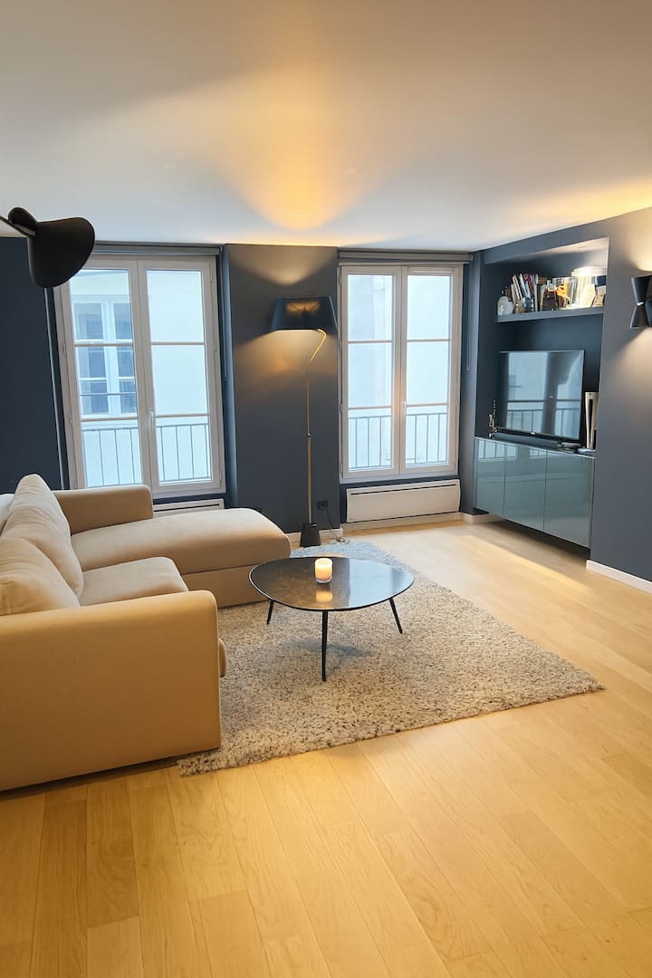 Modern Paris Apartment Next To Louvre — Sleeps 3 - Musée d'Orsay