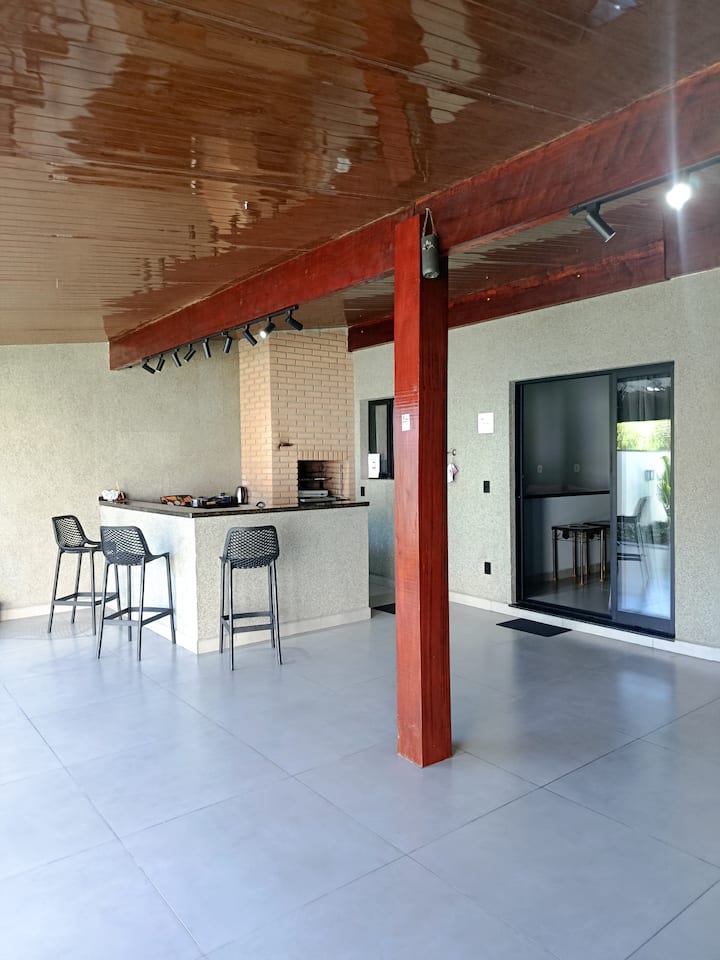 Casa C/ áRea Gourmet E Espaço Relaxante! - Itatiba