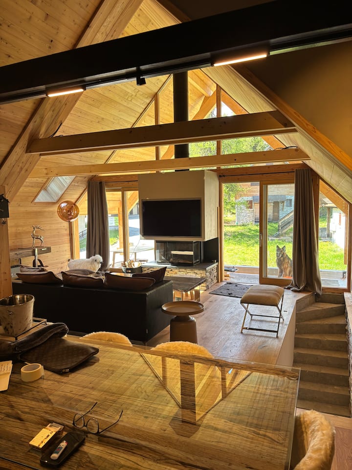 Chalet Le Pashmina à Vars Pour 8 Personnes - Guillestre