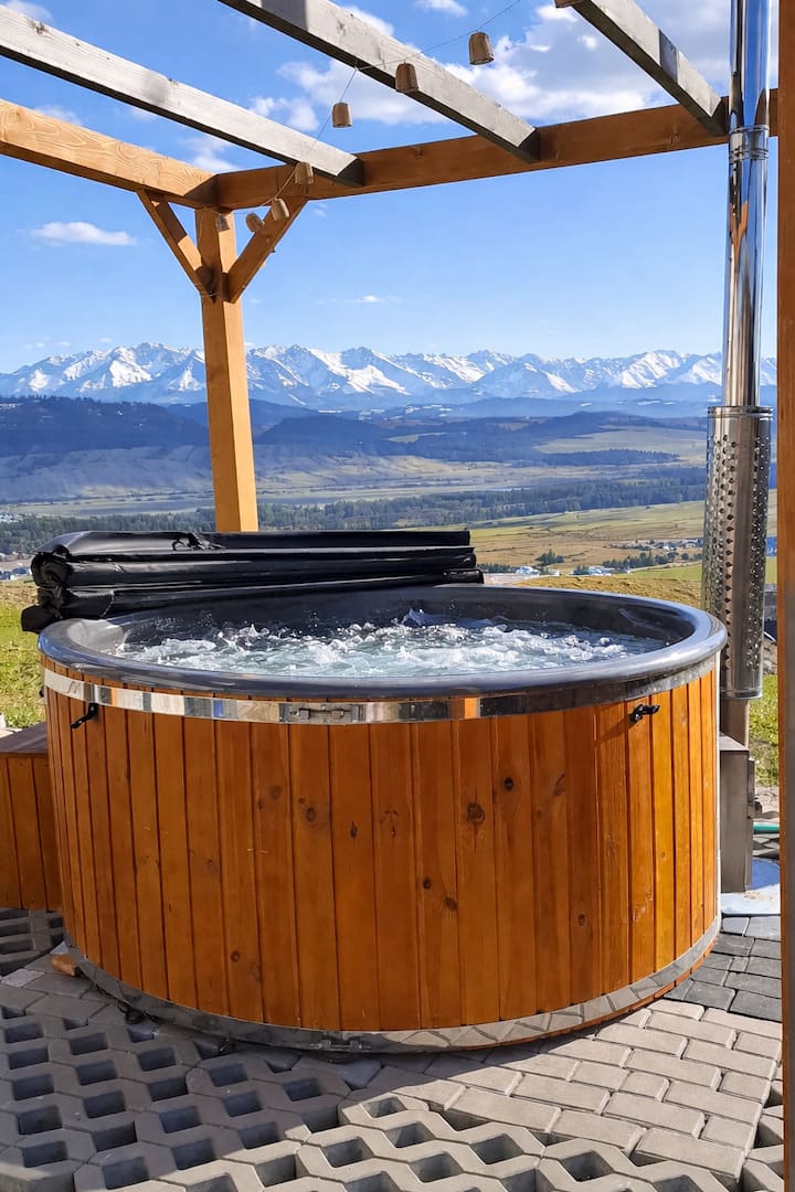 Chaty U Taty Granat Jacuzzi - Pologne