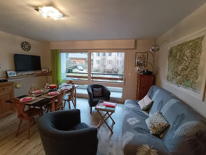 Vaste Appartement T4 Avec Vue Sur Le Mont Joly - Saint-Gervais-les-Bains