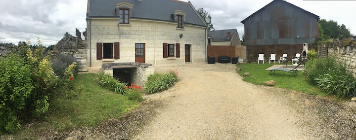 Gîte Auzon Maison En Touraine à La Campagne - Chinon