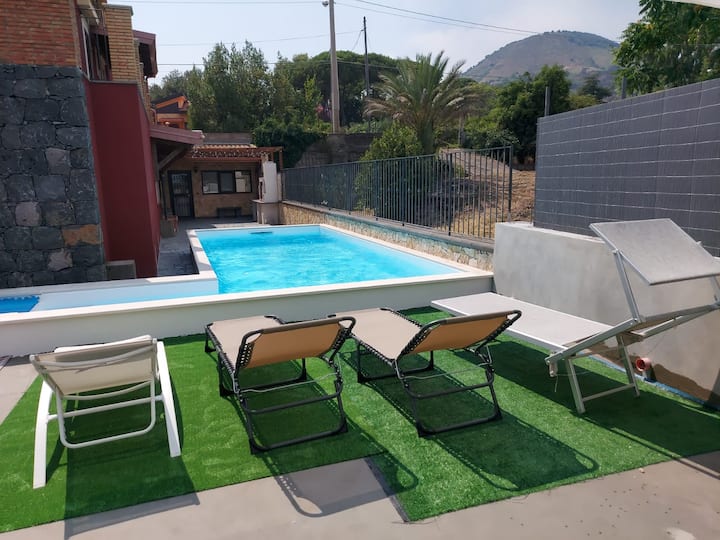 Giardino D'estate - Villa Con Piscina - Milo