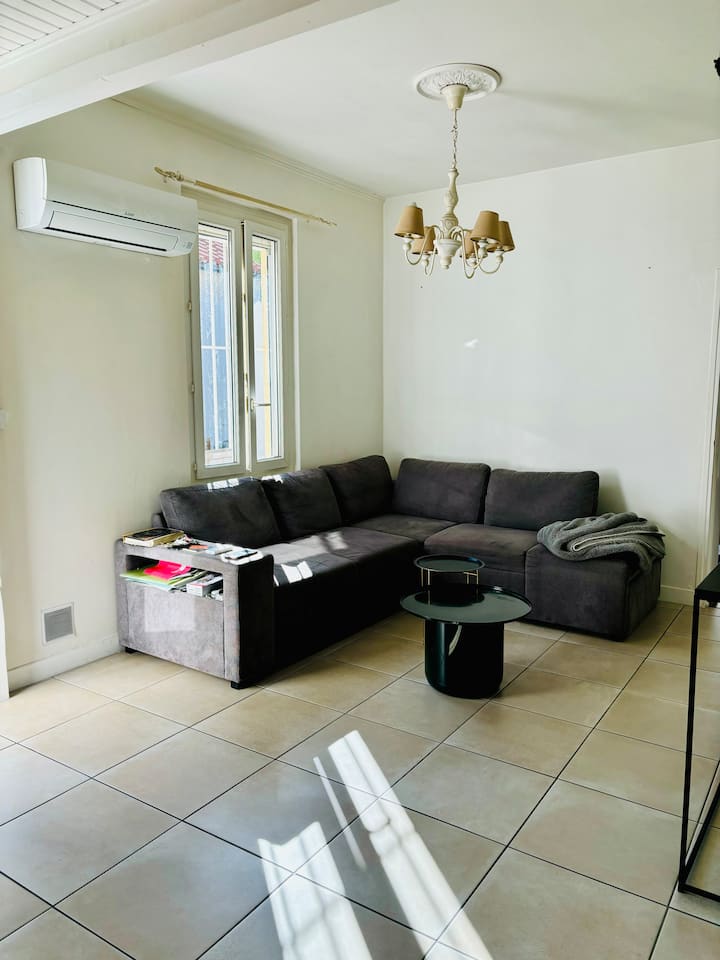 Charmante Maison Avec Jardin Et 2 Chambres - Perpignan