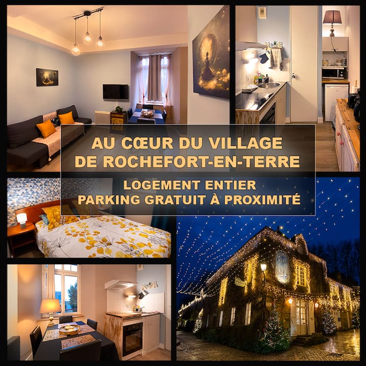 Appartement T2 Cosy En Plein Centre - Rochefort-en-Terre