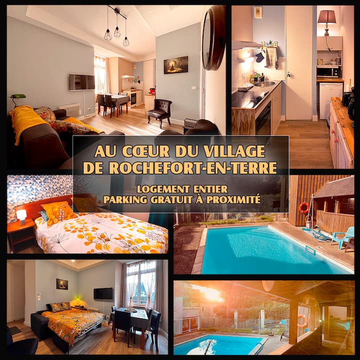 Appartement T2 Cosy En Plein Centre - Rochefort-en-Terre