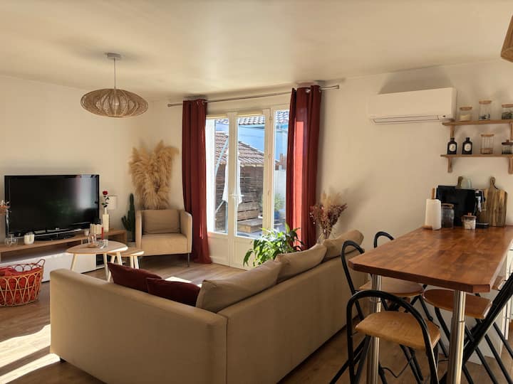 Maison 3 Chambres Terrasse. Proche Grand Buffet - Narbona