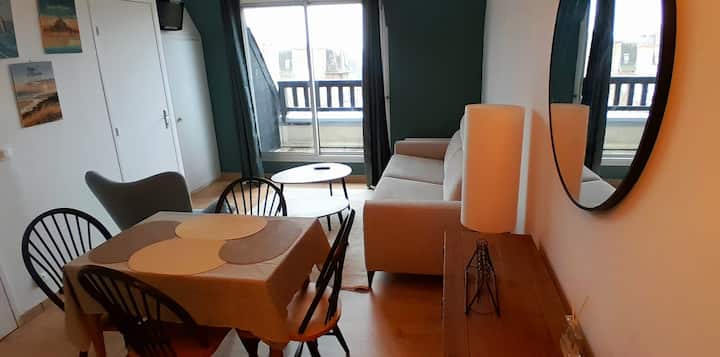 Bel Appartement Dans Villers, Vue Mer. - Blonville-sur-Mer