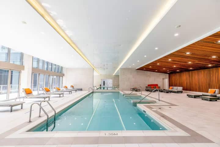 Stylish High-floor-all Amenities In Place Des Arts - Montreal