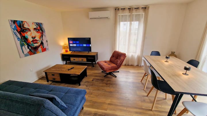 T3 Lumineux - Cosy • Idéal Famille & Affaires - Vandœuvre-lès-Nancy