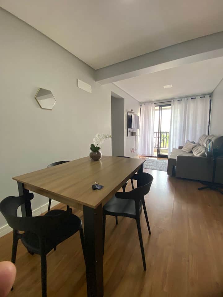 1 Suíte| 1 Quarto| Climazitado| Elevador| Garagem - Toledo