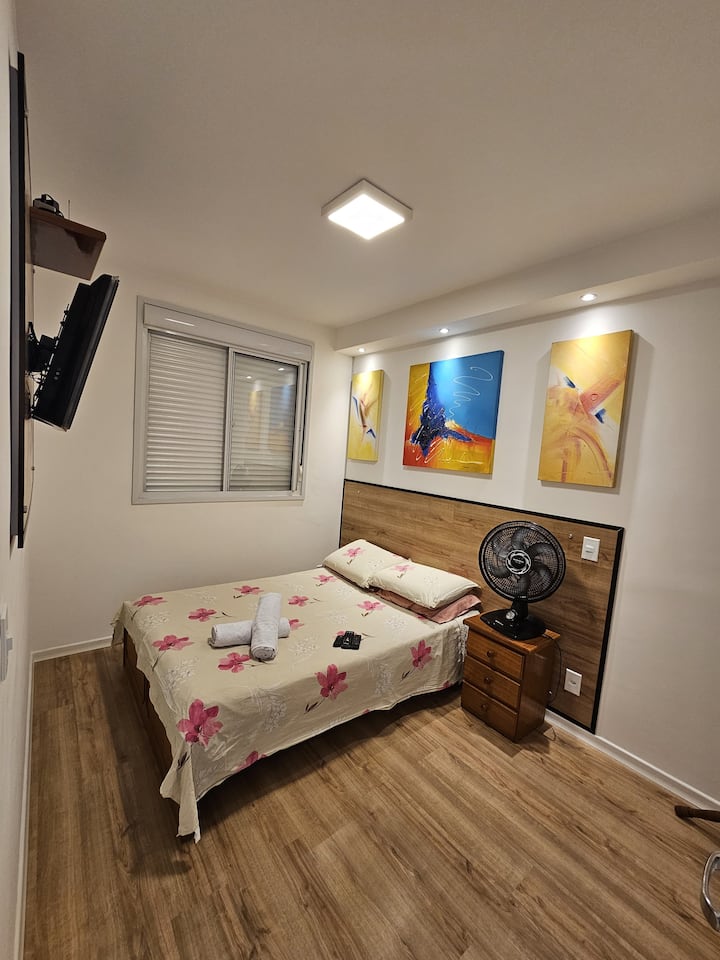 1407 - 600m  Metro | Piscina | 2 Quartos | Vista - Liberdade