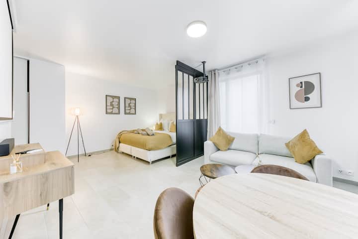 Superbe Appart 4 Pers - Massy Tgv/rer - Orly 15min - ibis Styles Antony Paris Sud