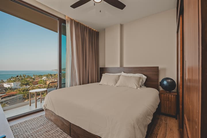Penthouse Getaway Ocean View With Rooftop Pool - Sayulita
