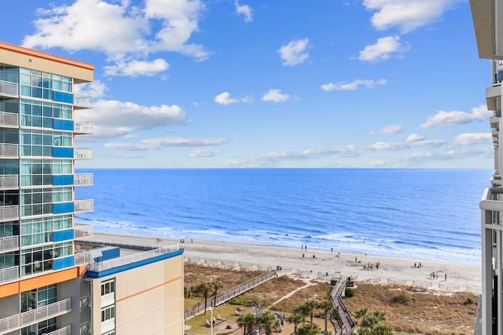 Oceanview At Dunes Village | 4 Beds & Waterpark - Myrtle Beach, SC