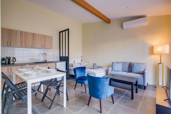 T2 Climatisée Avec Jardin + Parking Près De Kedge - Talence