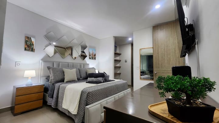 Bocagrande Vista A La Playa+gym+jacuzzi+piscina - Cartagena das Índias