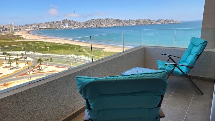 Depto Nuevo Frente Al Mar Con Vista Panorámica - Coquimbo