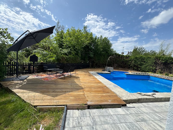 Großes Haus Mit Pool, Garten & 14 Schlafplätzen - Maisach