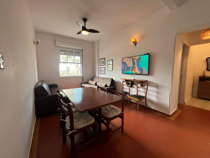 Apartamento Espaçoso Pé Na Areia, Melhor Lugar Sv - Sao Vicente, Brazil