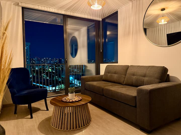 Moderno & Acogedor Depto | Totalmente Equipado - Independencia