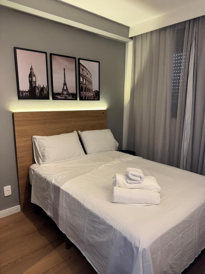 Apto Alameda Dos Nhabiquaras  Moema
1 Dorm. - São Paulo