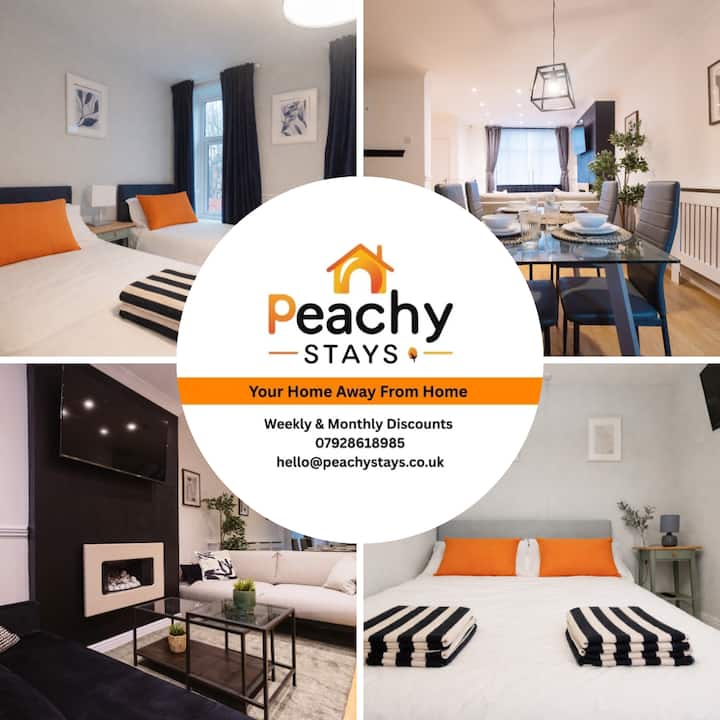 3bd|sleeps6|contractors|travel|family|wifi|parking - Salford