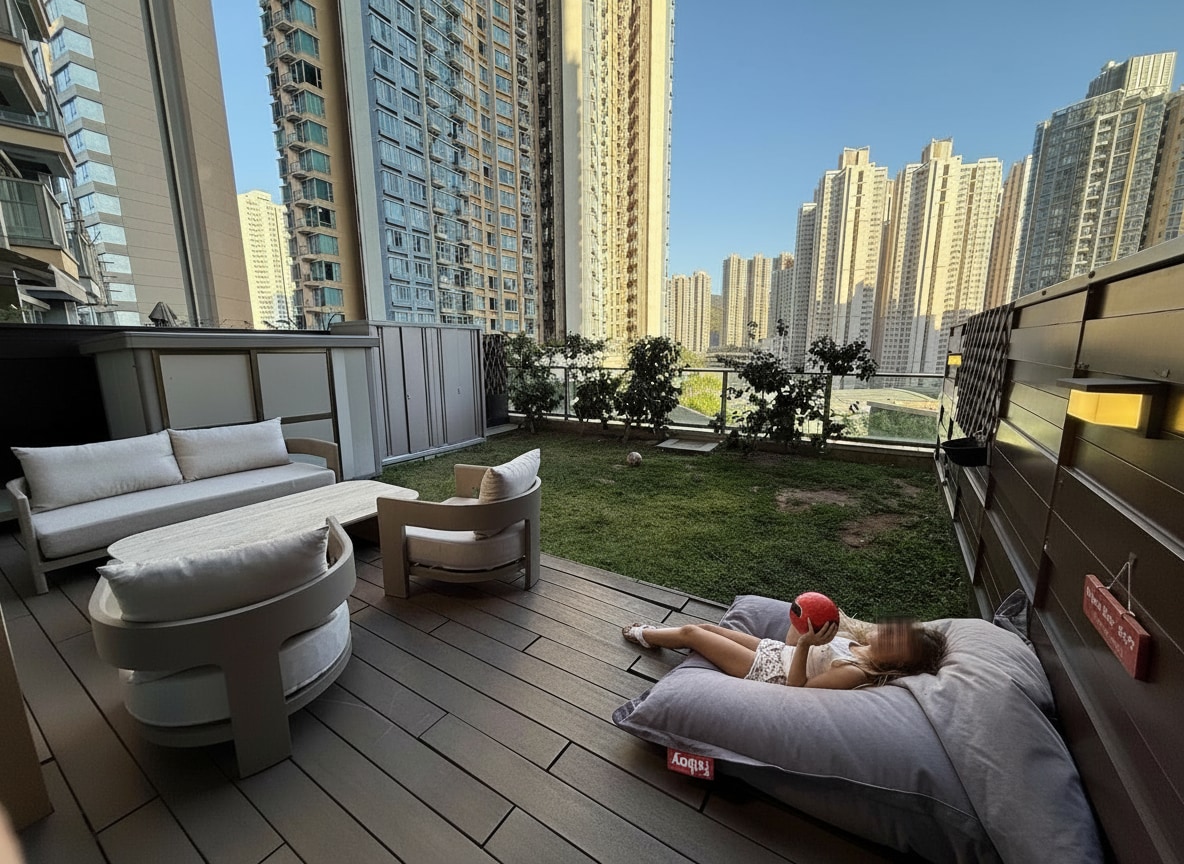 Terrace Family Flat |MTR PopCorn|2BR/2BA|The Wings - Flats for Rent in ...